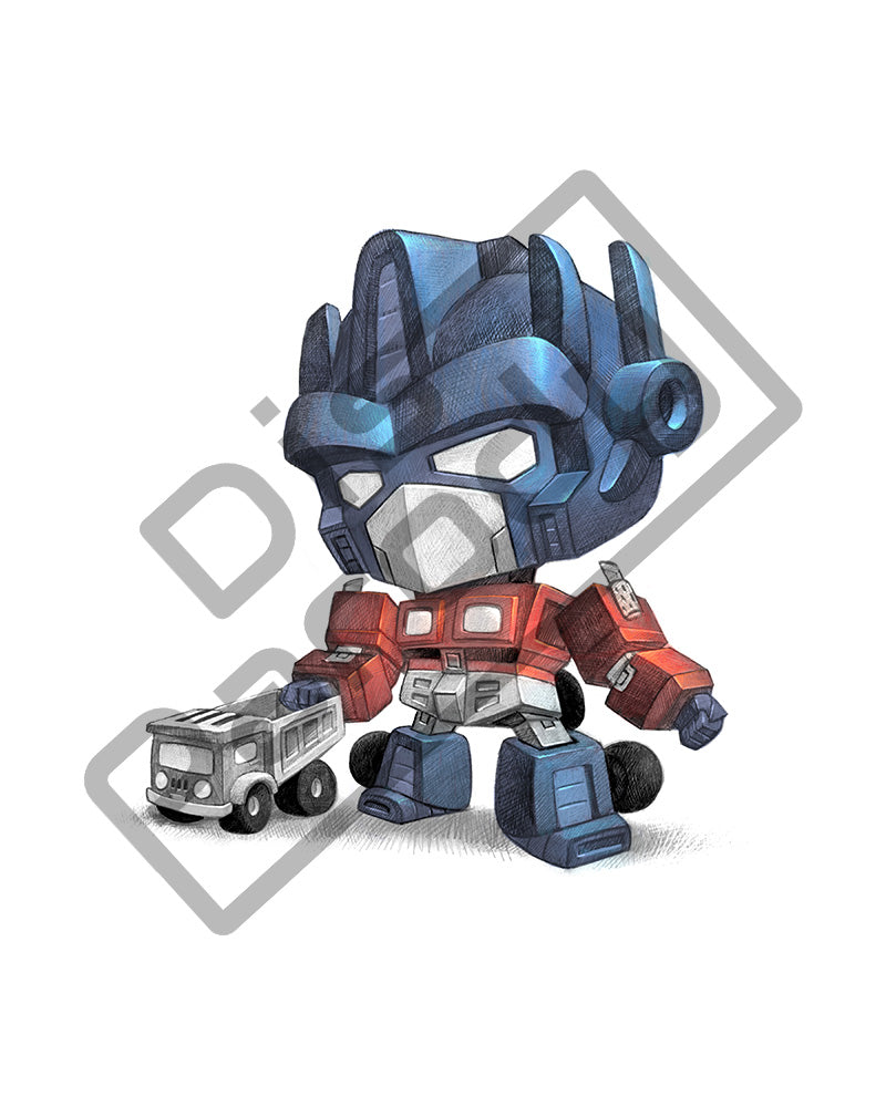 Chibi Optimus Prime Toy