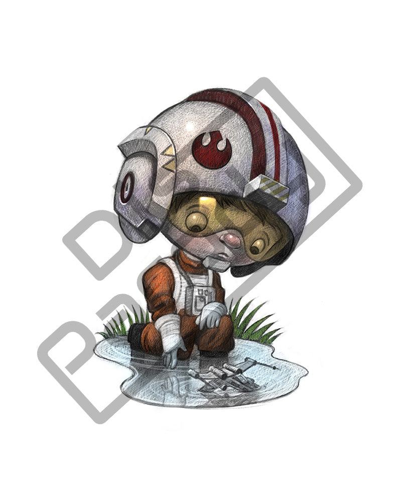 Little Luke – Bucket Art